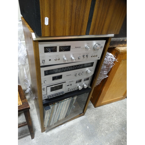 A Vintage Panasonic Separates Music Centre (Not Tested House Clearance)