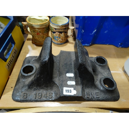 An Antique Railway Line Bracket
