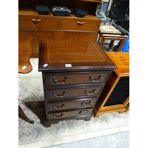 A Reproduction Chest Of Four Drawers