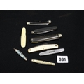 A Qty Of Vintage Pen Knives