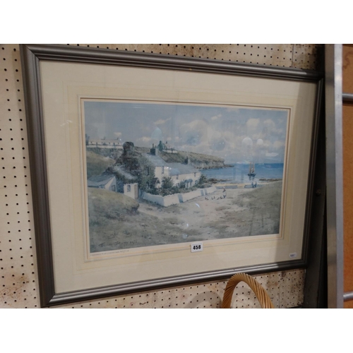 A Limited Edition Coloured Warren Williams Print