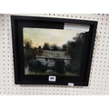 Elfyn Roberts, Oil, View Of Llwyn Du, Llwyngwril, Meirionnydd, Signed
