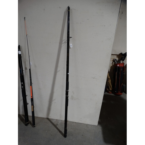 A Shakespeare Mustang Beach Caster Two Piece Rod