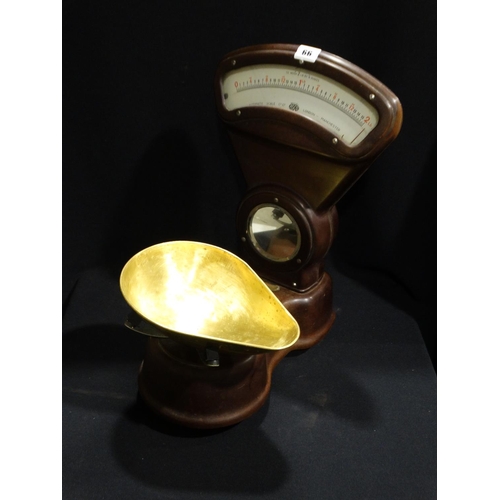 A Rare Bakelite Encased Asco 2lb Shop Scale