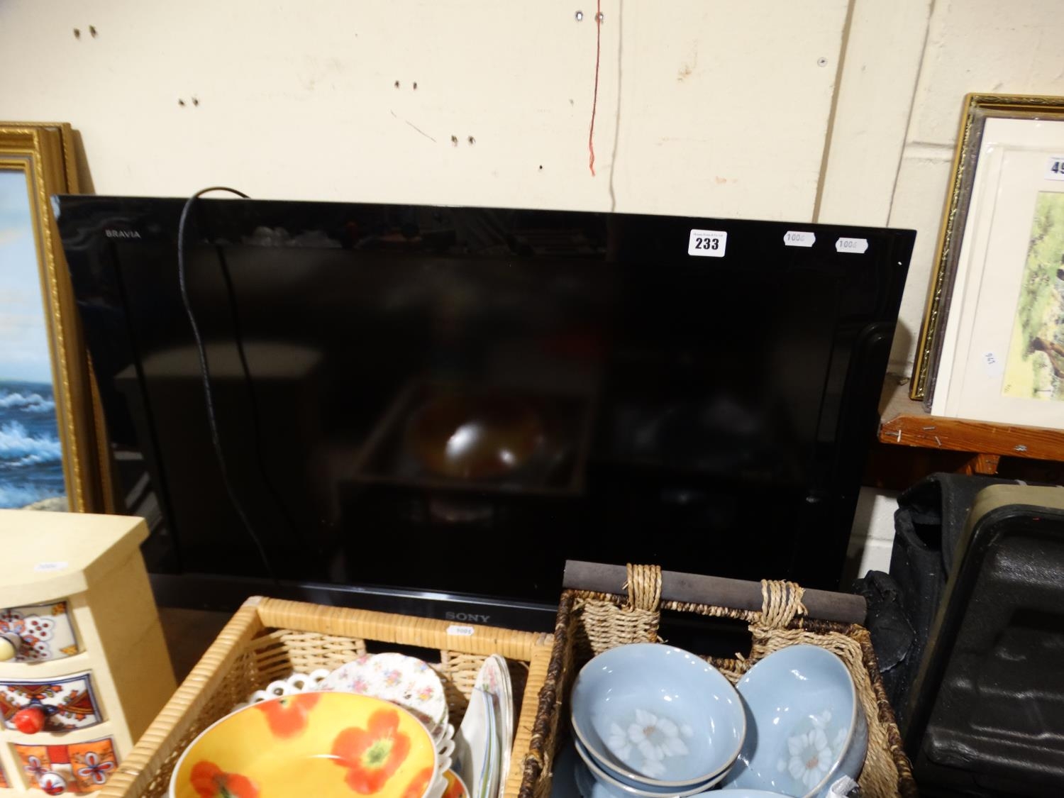 A Sony Flat Screen TV