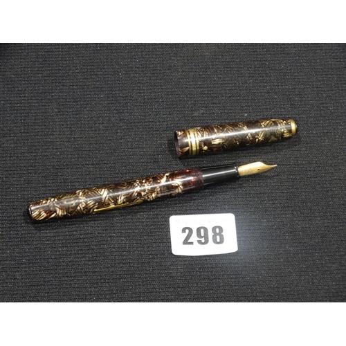 A Wyvern Fountain Pen With 14ct Gold Nib