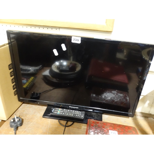 A Panasonic TV & Remote