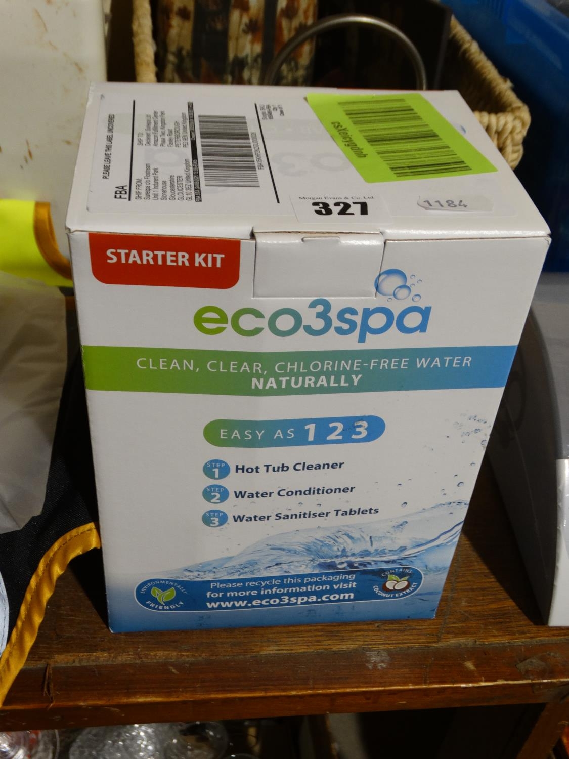 A New & Packaged Hot Tub Cleaning Kit