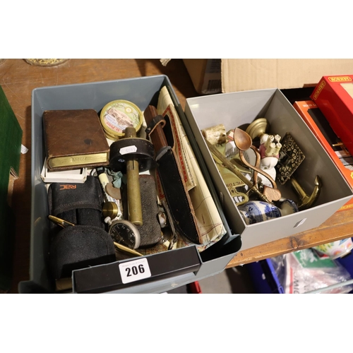 Two Small Boxes Of Collectables