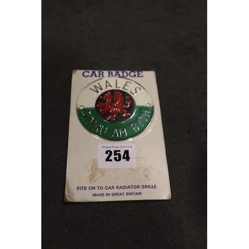 A 1960s Welsh Car Radiator Badge