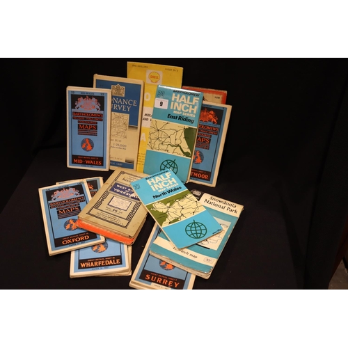 A Qty Of Vintage Pocket Maps