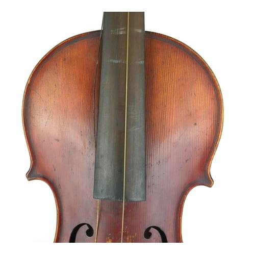 MATHIAS NEUNER, GEIGENMACHER IN MITTENWALD, A CASED VIOLIN AND BOW ...