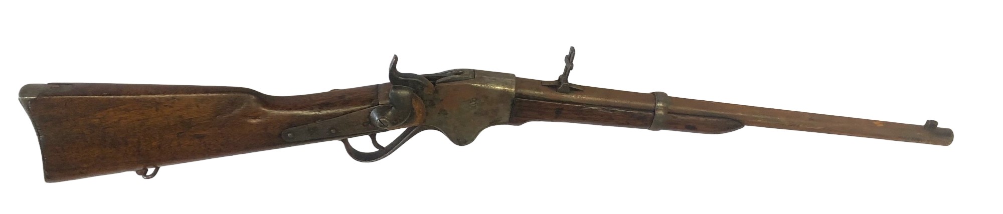 AN AMERICAN CIVIL WAR PERIOD SPENCER LEVER ACTION REPEATING RIFLE ...