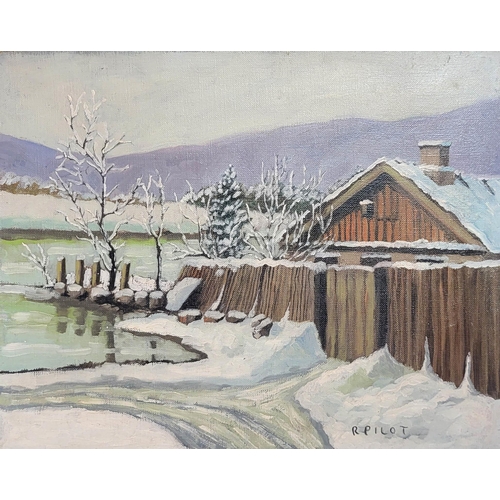 ROBERT PILOT, 1898 - 1967, OIL ON CANVAS Signed lower right. N.B. born ...