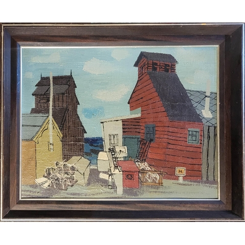JACK FIRTH, SCOTTISH, 1917 - 2010, OIL ON ACRYLIC ON CANVAS BOARD ...