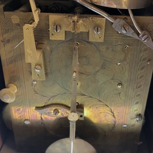 A FINE 18TH CENTURY ENGLISH EBONISED BRACKET CLOCK/TIMEPIECE With ...