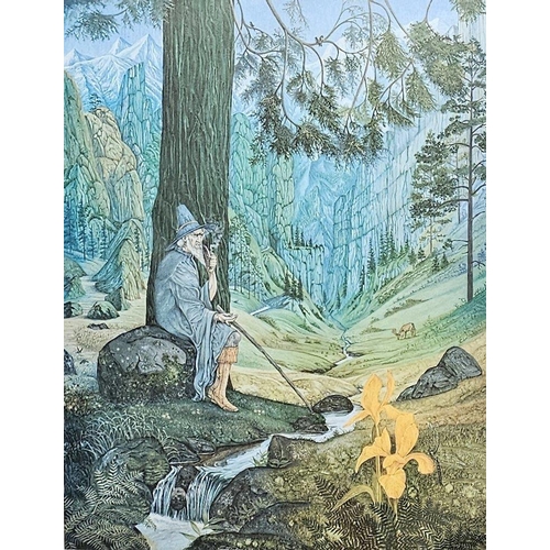 ROGER GARLAND, A NEAR PAIR OF 20TH CENTURY ‘LORD OF THE RINGS’ LIMITED ...