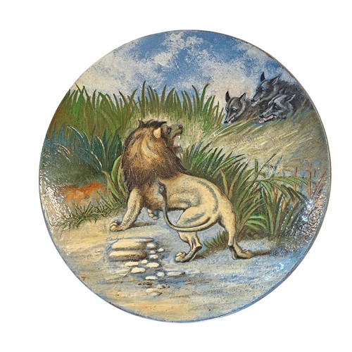 A LATE 19TH/EARLY 20TH CENTURY FOLEY FAIENCE EARTHENWARE CHARGER ...