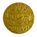 Bengal Mohur Gold 23.90ct, weight 11.75 grams in Decent grade