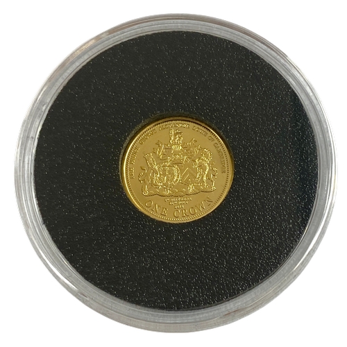 2014 The HRH Prince George of Cambridge 1st Birthday Solid gold Coin ...
