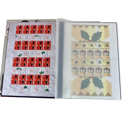 collection of smiler sheets in Stanley Gibbons Album