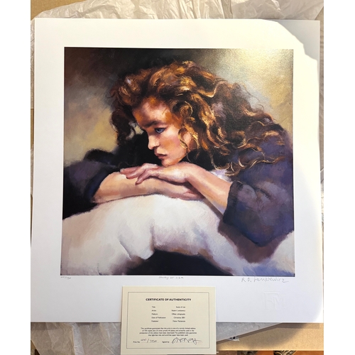 LISA STOKES Robert Lenkiewicz Limited Edition Signed UNFRAMED Cert