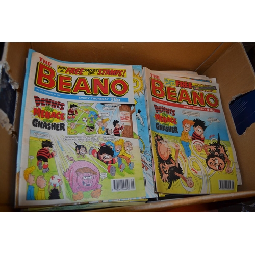 QUANTITY OF 1990'S BEANO COMICS, ETC