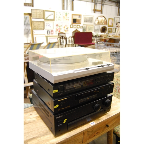 KENWOOD, YAMAHA, MARANTZ & GERRARD STACK SYSTEM