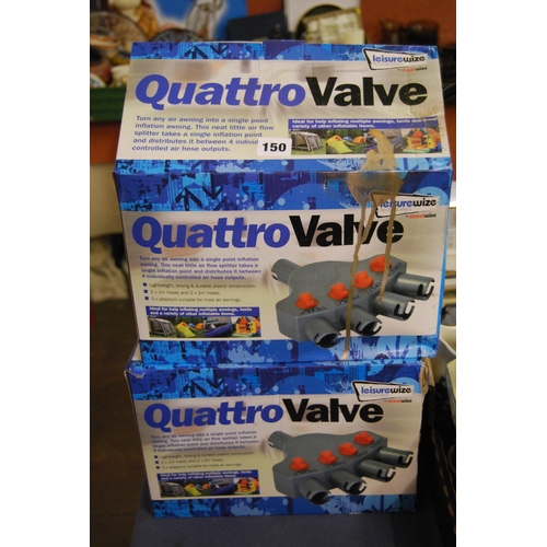 2 LEISURE WIZE QUATTRO VALVES