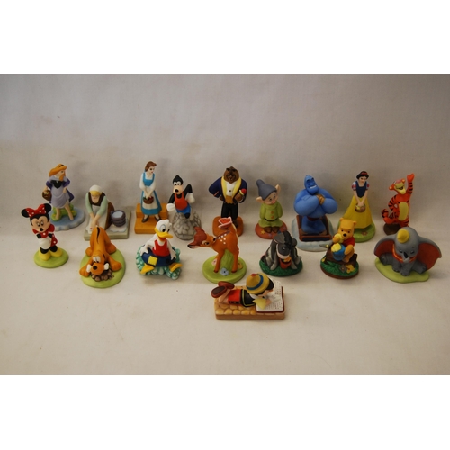 QUANTITY OF CERAMIC DISNEY CHARACTERS