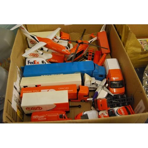 QUANTITY OF TNT MODEL VEHICLES