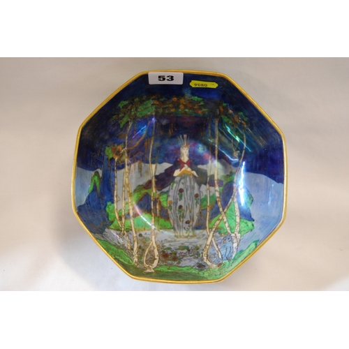 WILTON WARE FAIRY LAND LUSTRE WATER NYMPH FAIRY BOWL