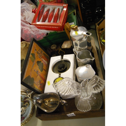 PICQUOT WARE THREE PIECE TEA SERVICE