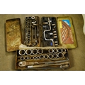 3 VINTAGE SOCKET SETS