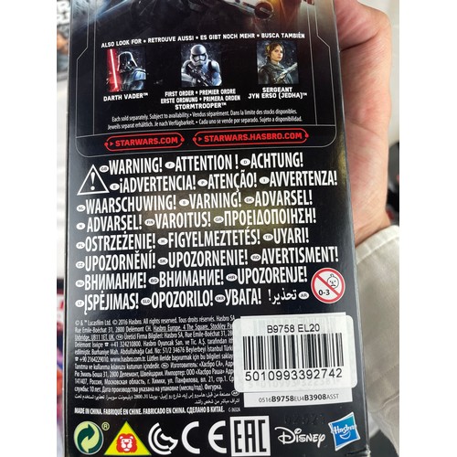 STAR WARS ROGUE ONE - figures in boxes unopened by Hasbro. Death ...