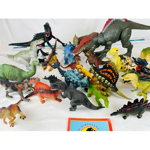 A large collection of Dinosaurs and Jurassic Park book from 1993
