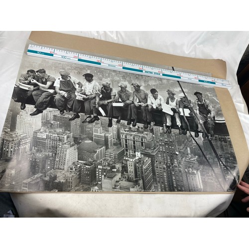 Large poster 'Lunch atop a Skyscraper', from 1932