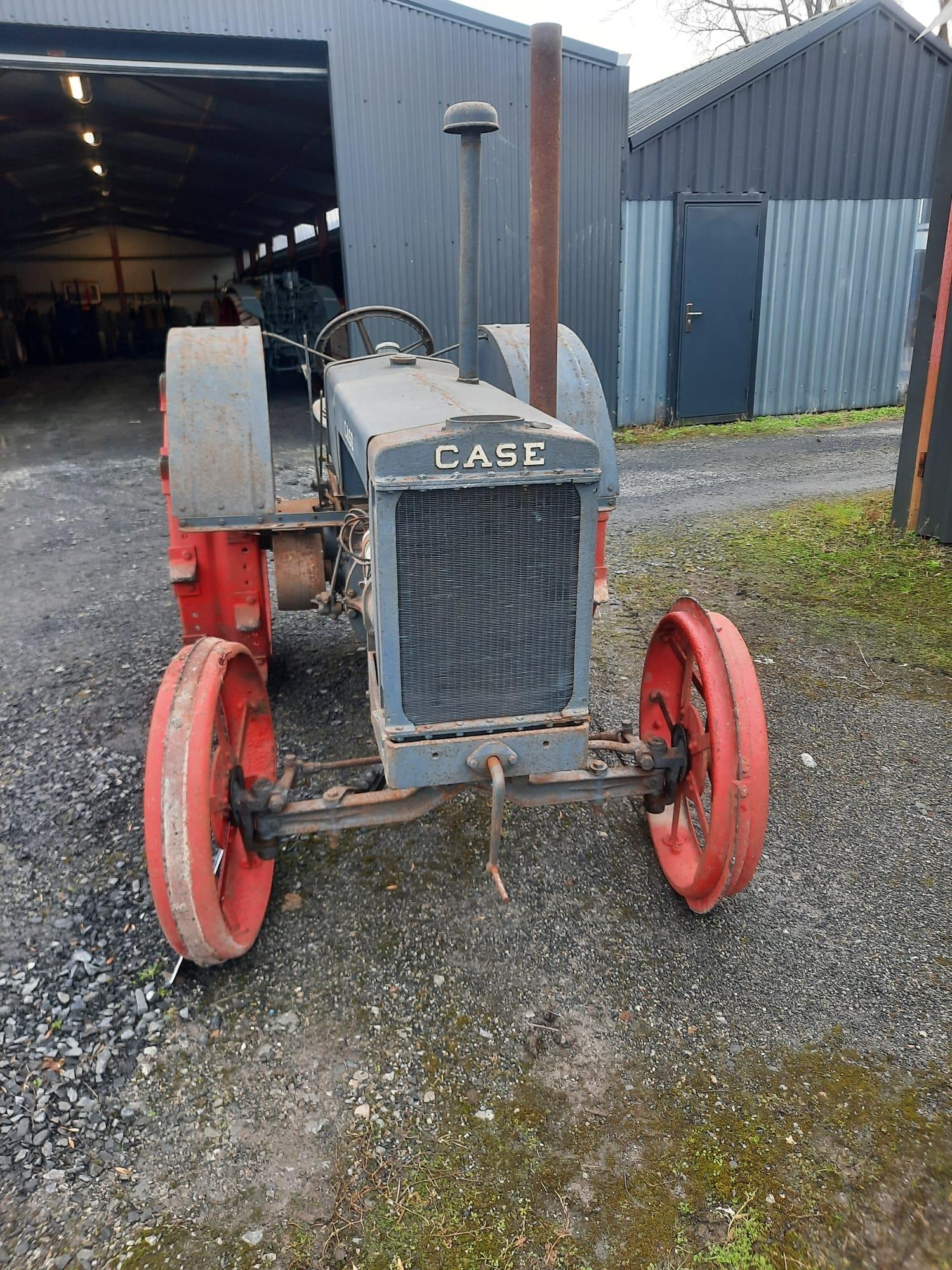 Case C tractor. 1930's. Early restoration