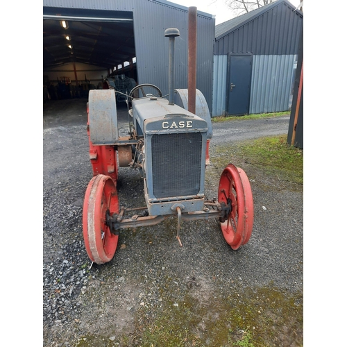 Case C tractor. 1930's. Early restoration