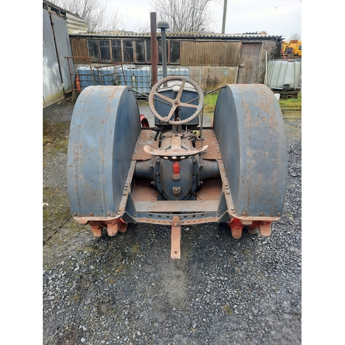 Case C tractor. 1930's. Early restoration