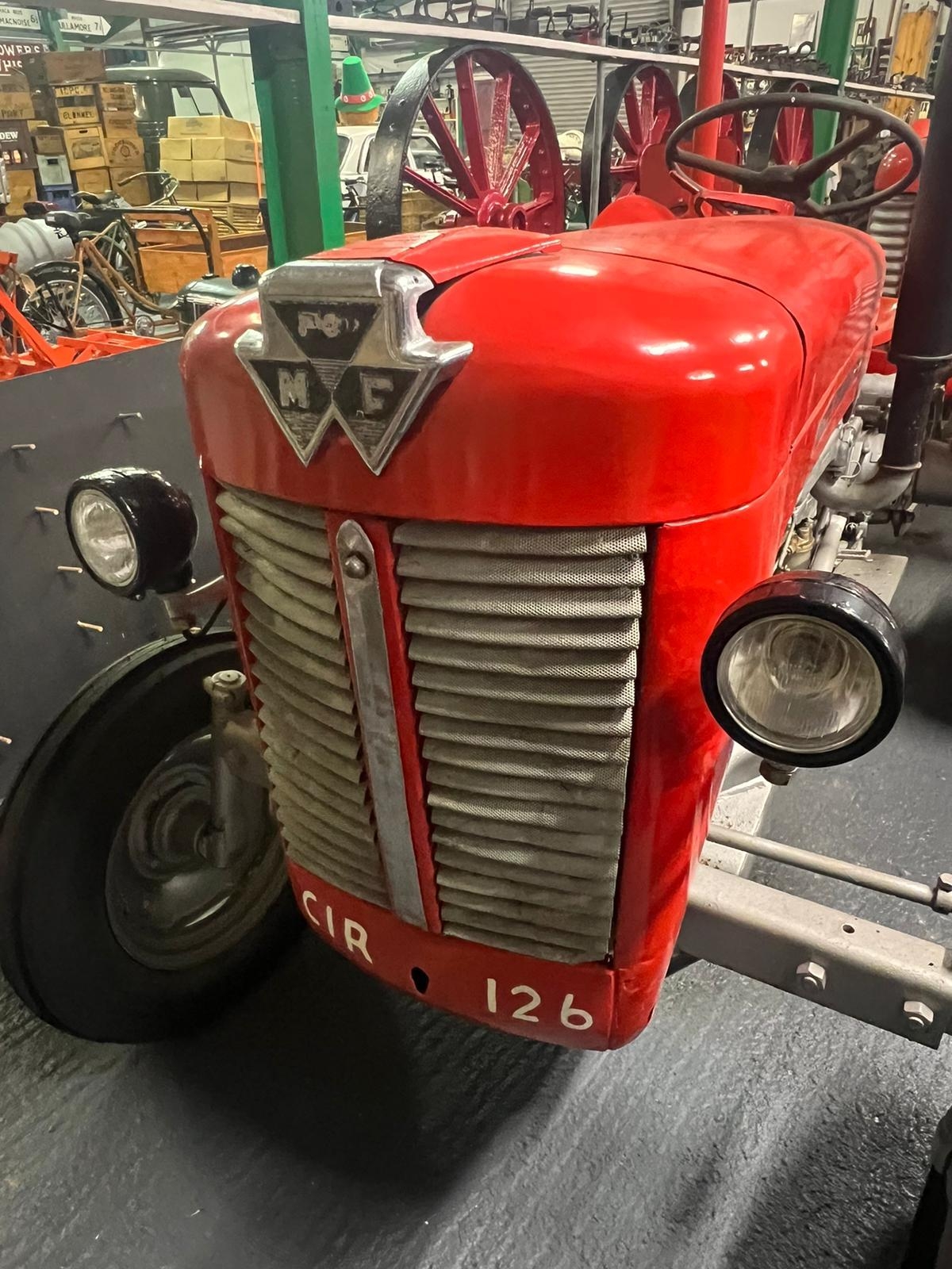 Massey Ferguson 25 Tractor, runs and drives, restored, S/n 2002087 ...