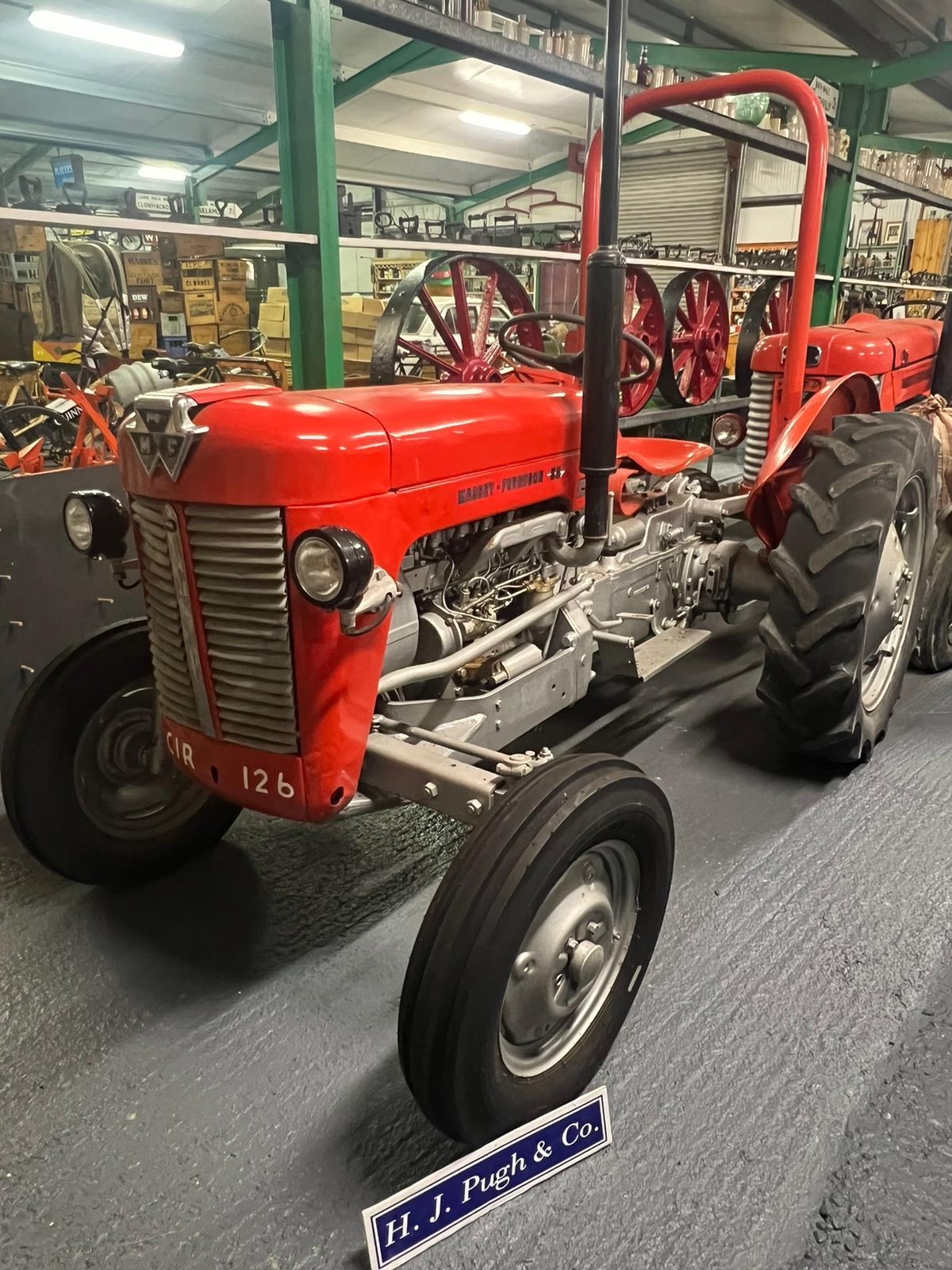 Massey Ferguson 25 Tractor, runs and drives, restored, S/n 2002087 ...