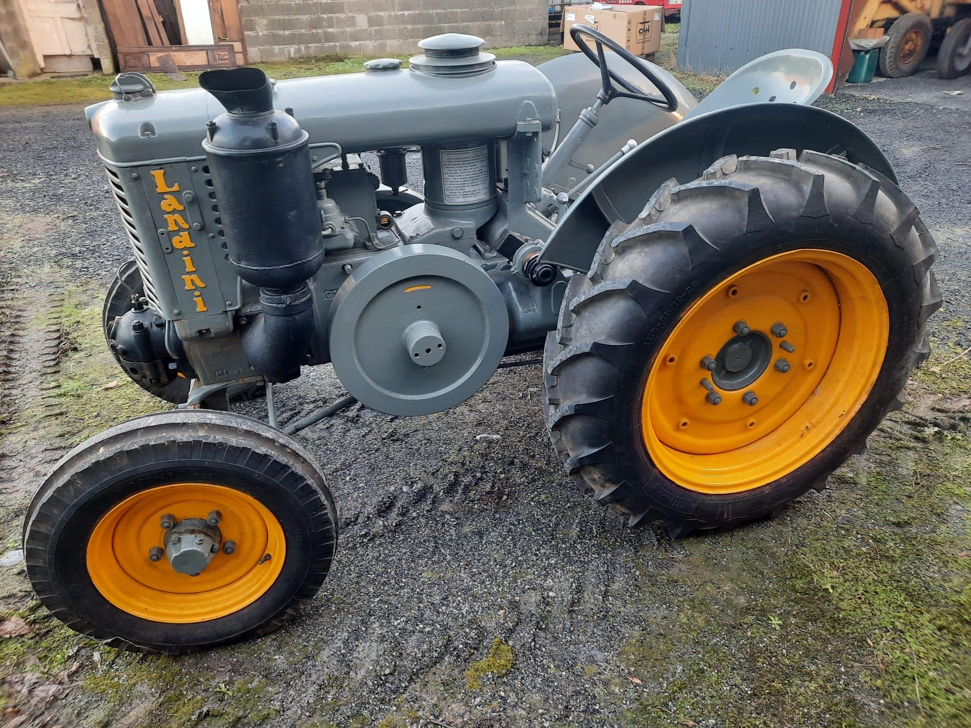 Landini L25 Hot bulb tractor. Restored. Engine needs recommissioning