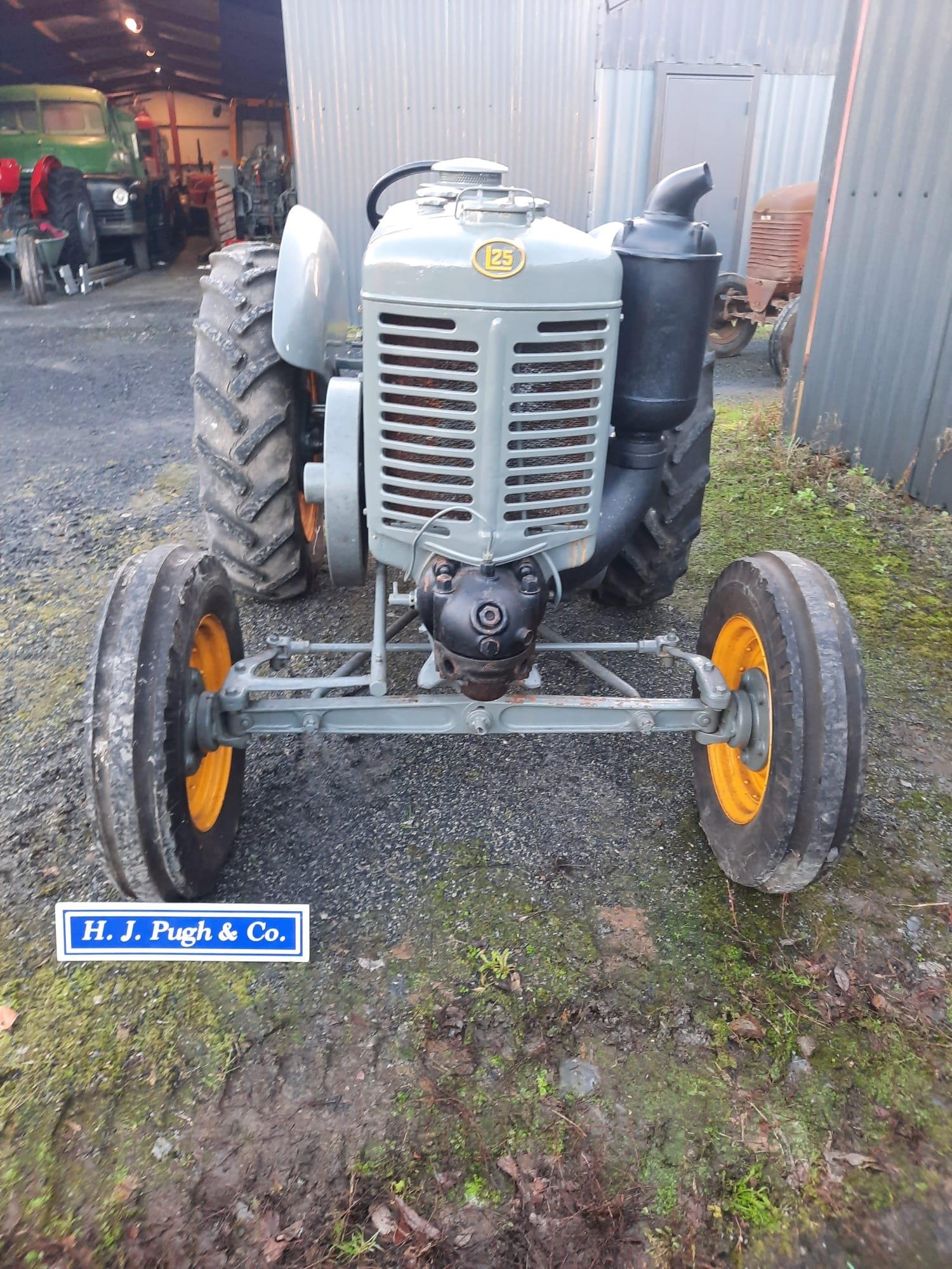 Landini L25 Hot bulb tractor. Restored. Engine needs recommissioning
