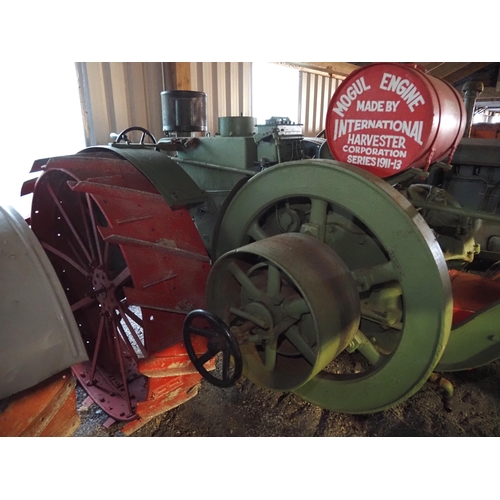 IH 10-20 Mogul tractor. S/n BCT297. Early restoration