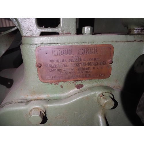 IH 10-20 Mogul tractor. S/n BCT297. Early restoration