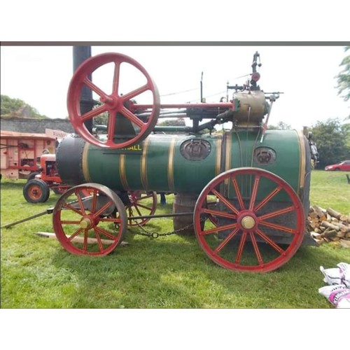 Marshall Portable twin cylinder 18Hp compound steam engine. 1935. S/n ...