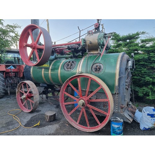 Marshall Portable twin cylinder 18Hp compound steam engine. 1935. S/n ...