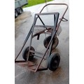 Oxy-acetylene bottle trolley