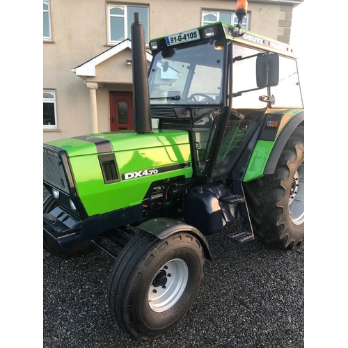Deutz Fahr DX4.70 Tractor. Runs and drives well. Restored to a high ...